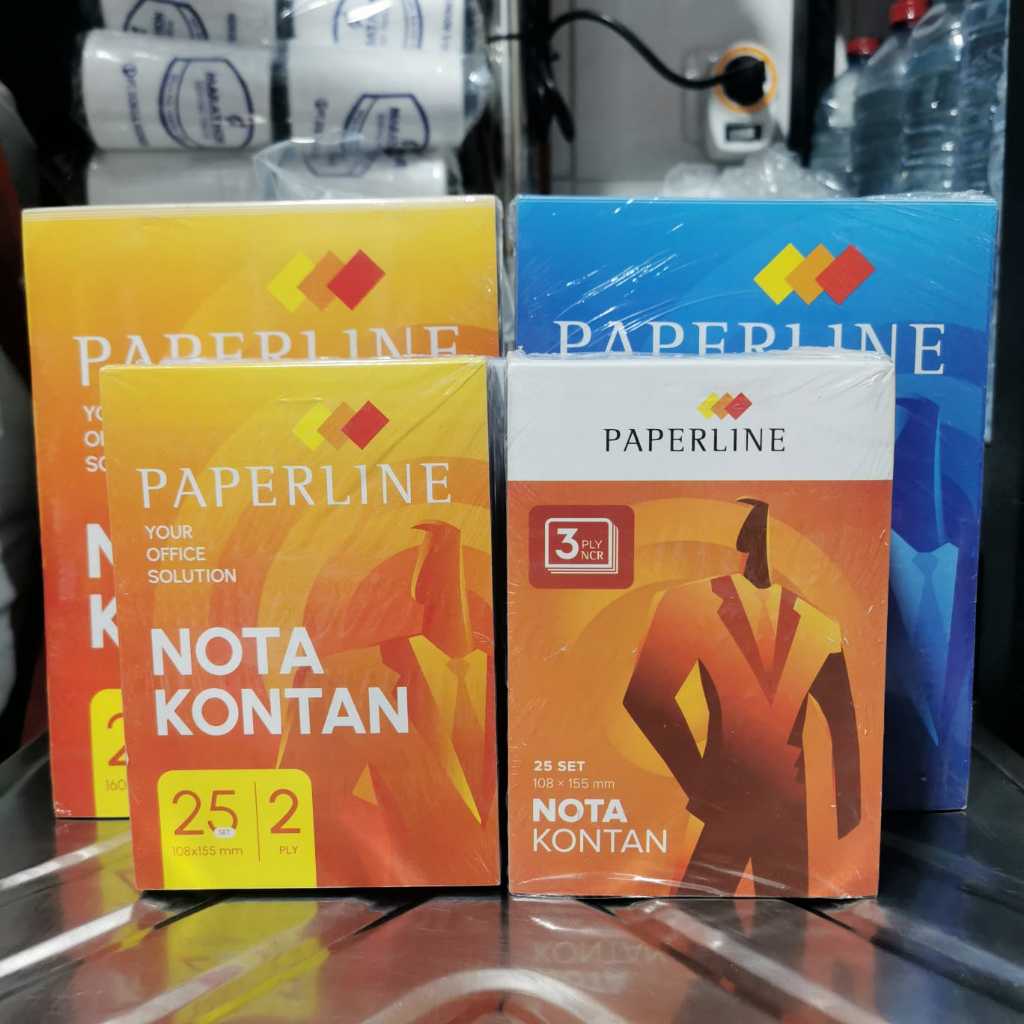 Jual Nota Kontan Paperline Kecil 2Ply / Besar 3Ply / Nota 2 Rangkap / 3 ...