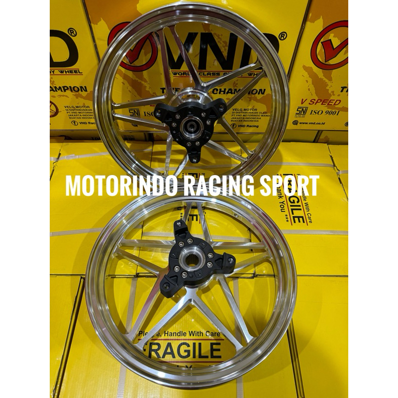 Jual VELG VND V SPEED BINTANG V2 NMAX NEW & NMAX TURBO / VND V SPEED V2 185x14 & 215x14 | Shopee ...