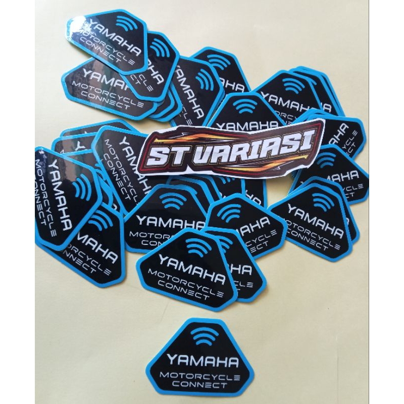 Jual STIKER STICKER YAMAHA CONNECT ALL NEW YAMAHA | Shopee Indonesia