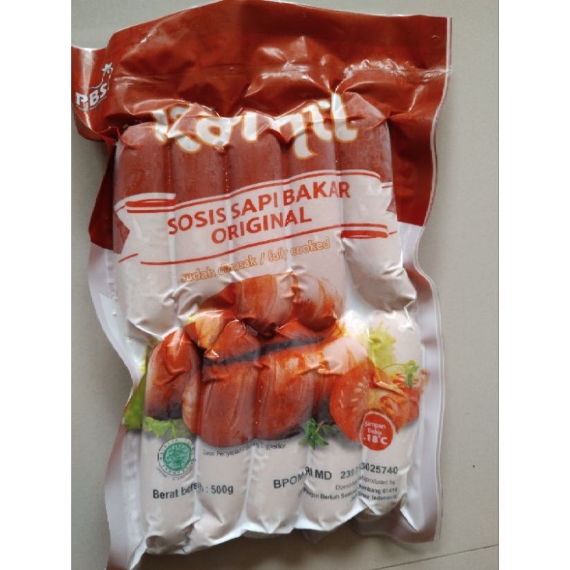 Jual Sosis Sapi KAMIL Original KAMIL Sosis sapi Bakar Original | Shopee ...