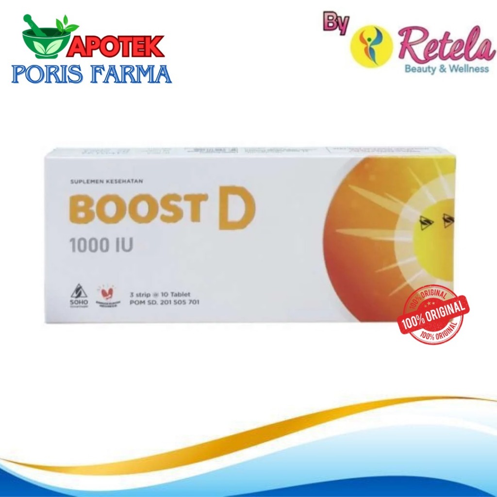 Jual Boost D 1000 Iu 1 Box 3 Strip | Shopee Indonesia
