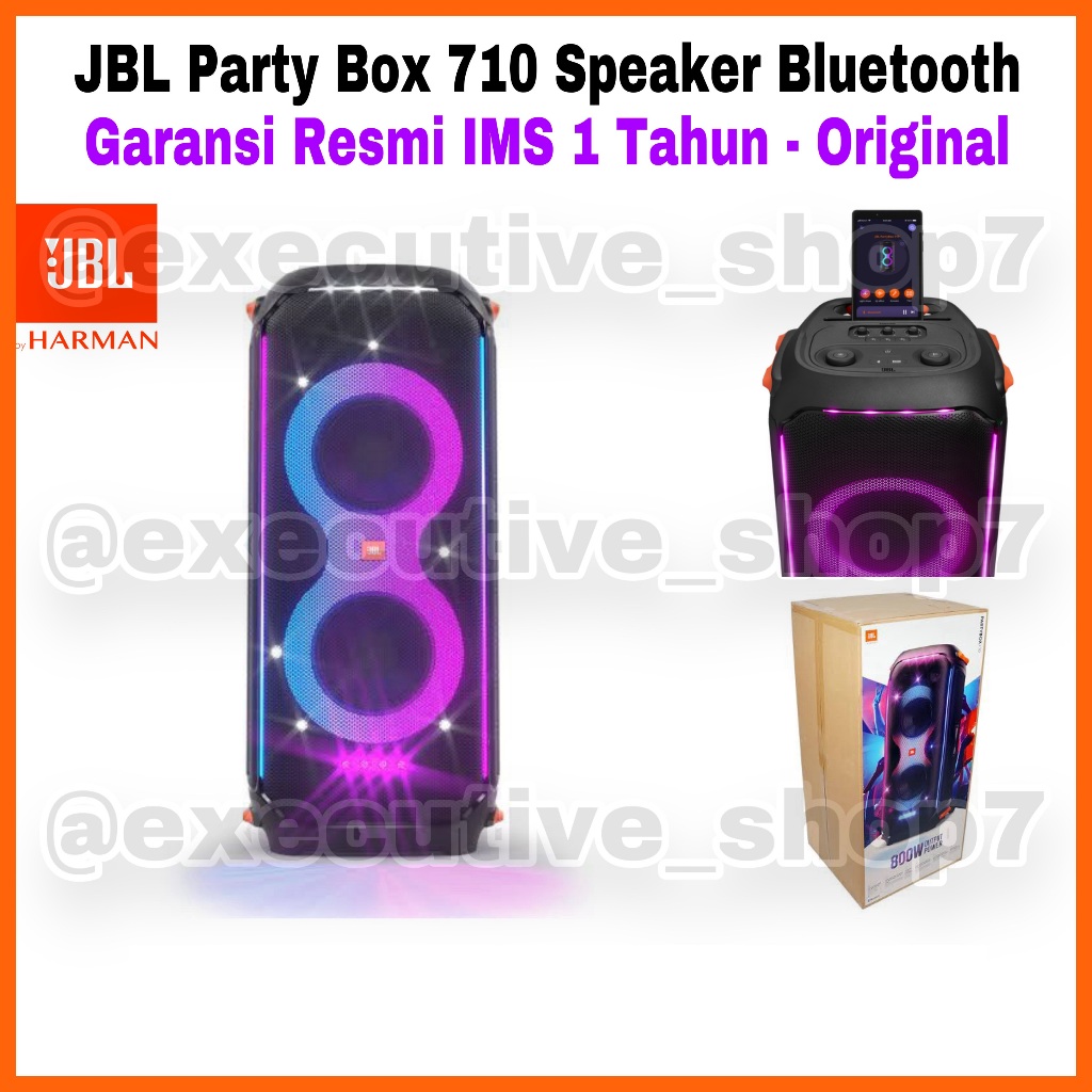 Jual JBL Party Box 710 Speaker Bluetooth - Garansi Resmi IMS 1 Tahun ...