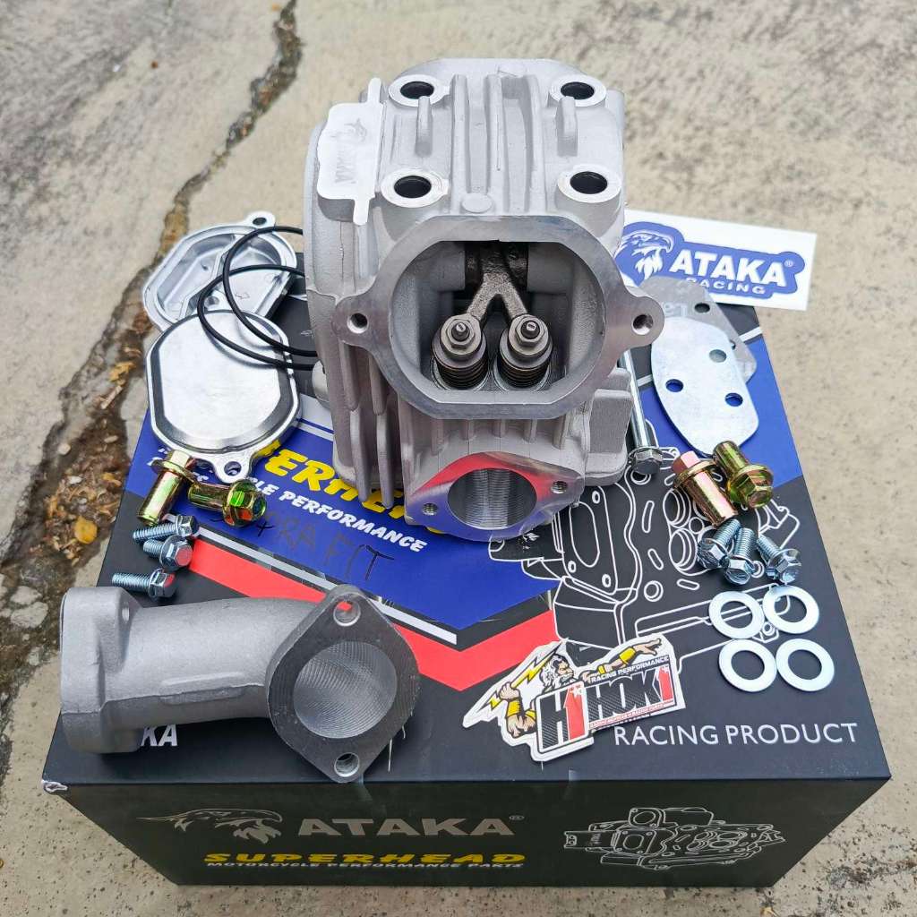 Jual CYLINDER HEAD KOP 4 KLEP PORTING CNC HONDA GRAND C SERIES WIN 100 ...