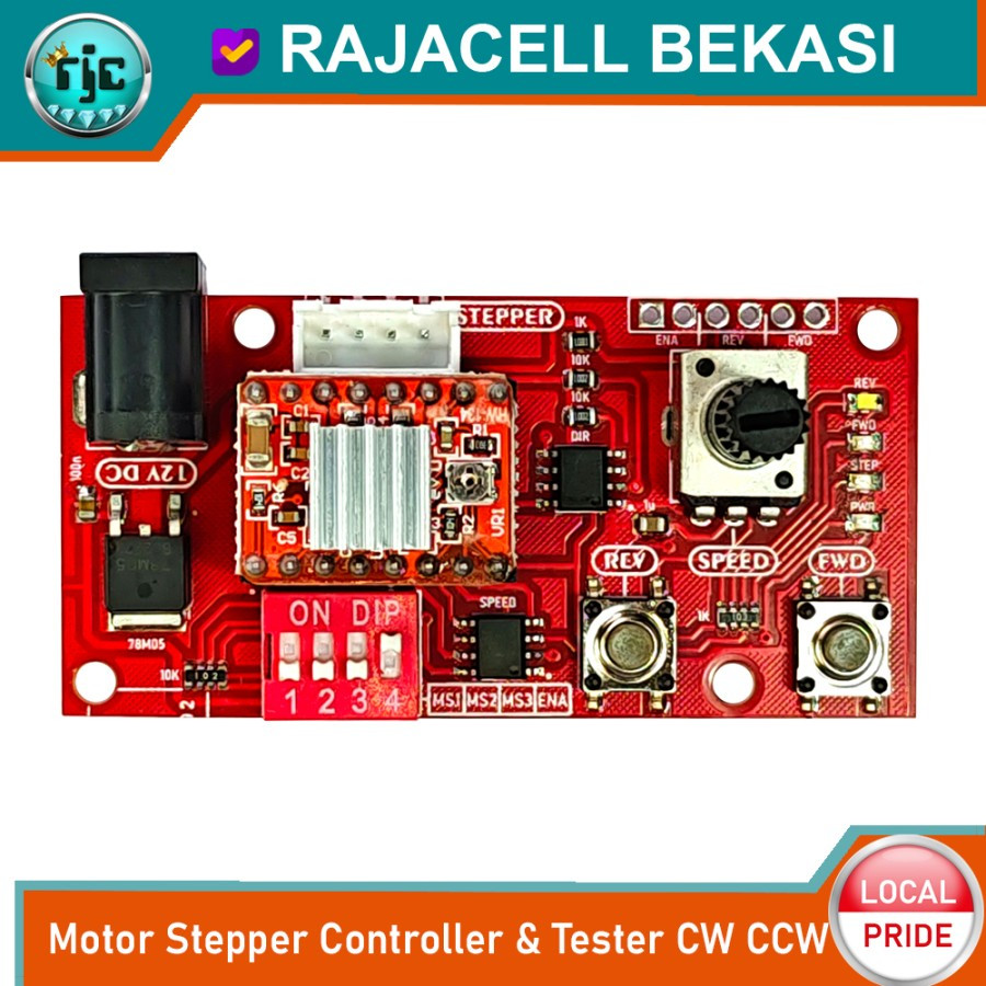 Jual Module Stepper Controller Tester untuk motor steper pengatur arah ...