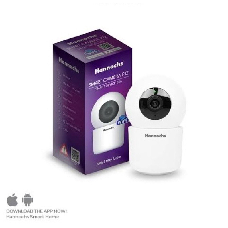 Jual HANNOCHS SMART CAMERA PTZ SMART DEVICE 03A / Lampu Kamera WIFI ...