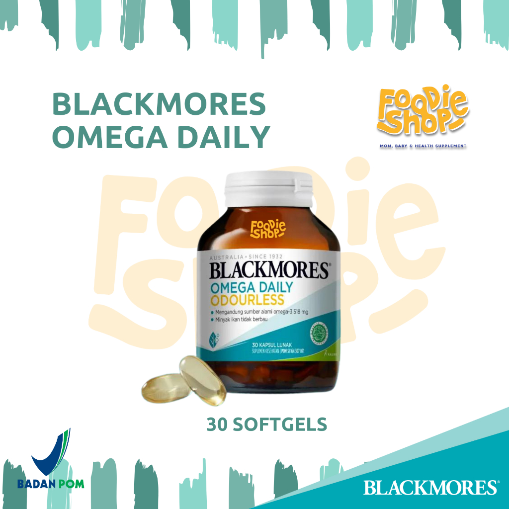 Jual Blackmores Omega Daily 30 Kapsul Softgel | Shopee Indonesia