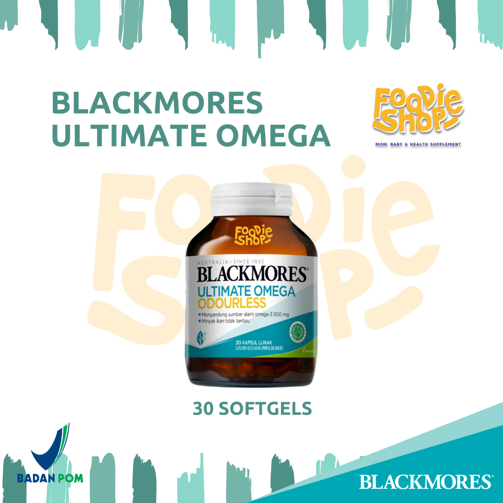 Jual BLACKMORES Ultimate Omega Odourless Isi 30 Softgel | Shopee Indonesia