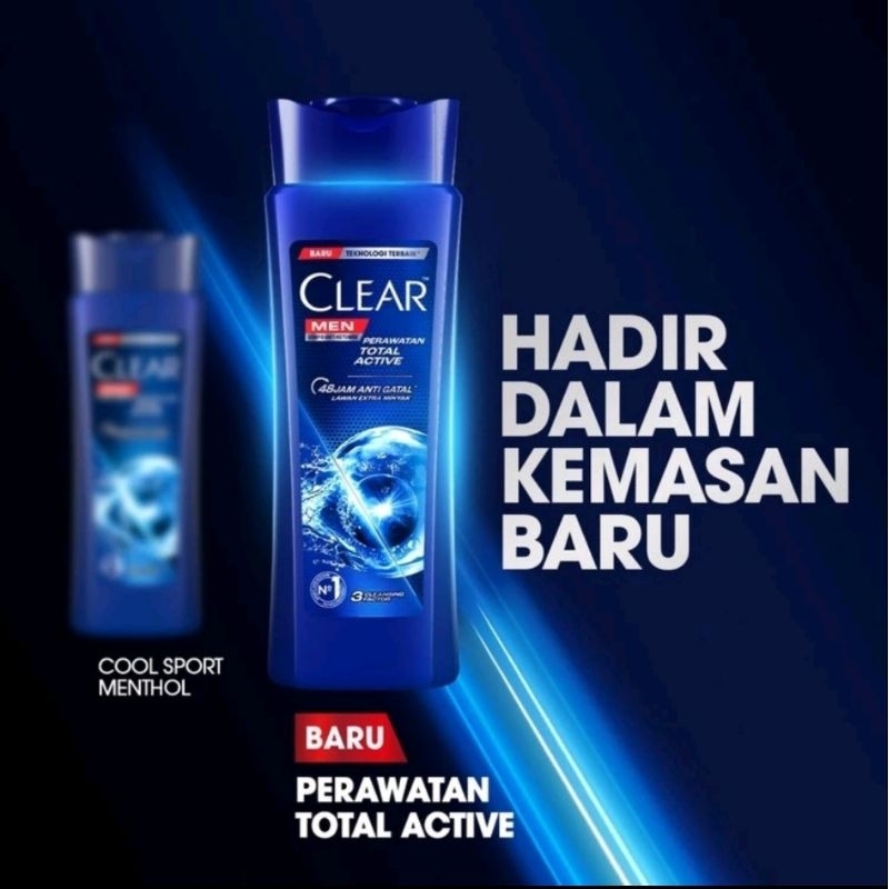 Jual CLEAR MEN shampoo anti ketombe 300ml | Shopee Indonesia