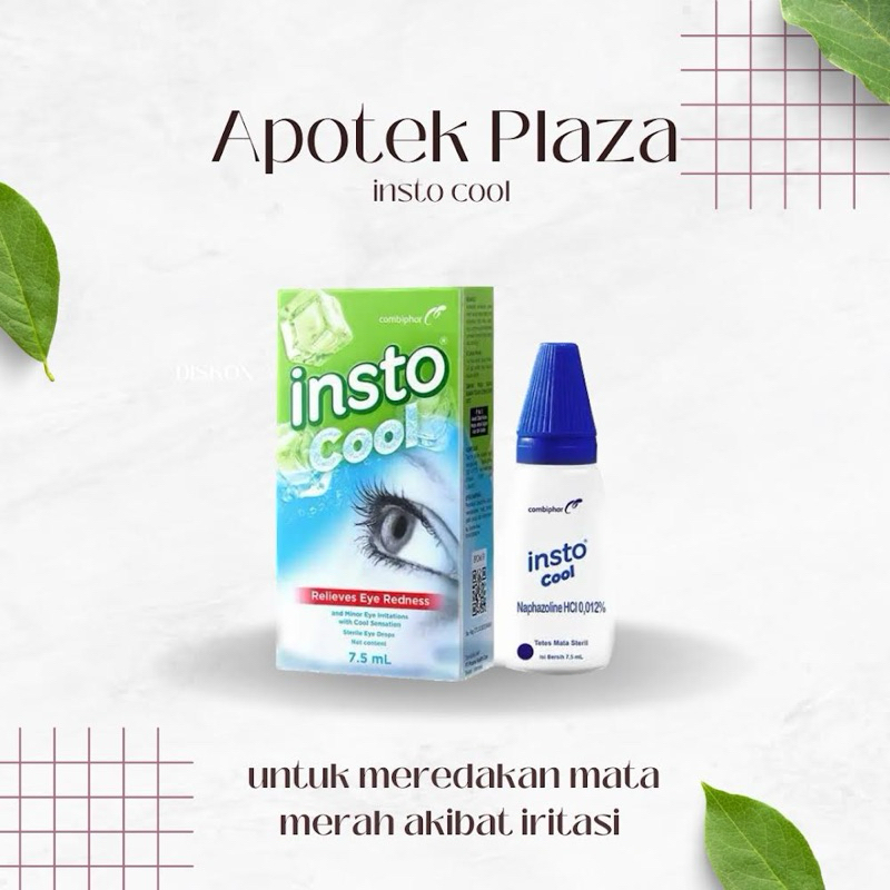 Jual Insto Cool Eye Drops 7.5 Ml | Shopee Indonesia
