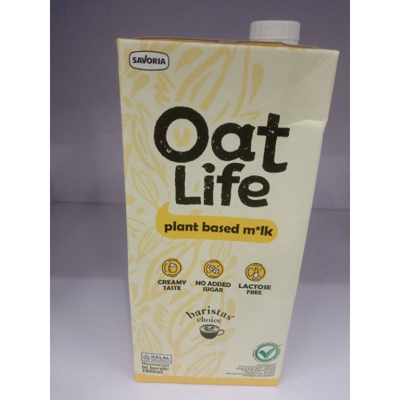 Jual Oat Life Plant Based Milk 1liter (1pcs) | Shopee Indonesia