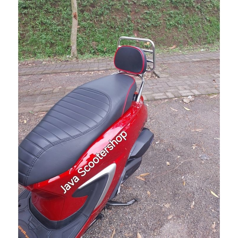 Jual Backrack dan jok sandaran honda stylo 160 / aksesoris honda stylo ...