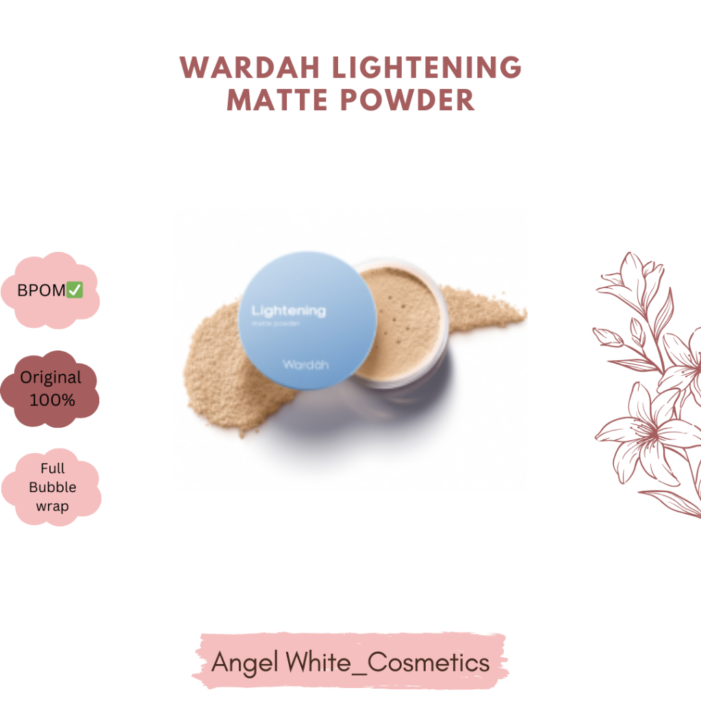 Jual WARDAH LIGHTENING MATTE POWDER - BEDAK TABUR | Shopee Indonesia