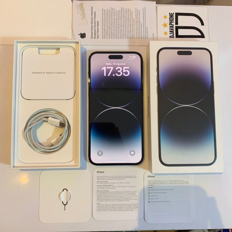 Jual iPhone 14 Pro Max Space Black 128GB Ex iBox Resmi | Shopee Indonesia