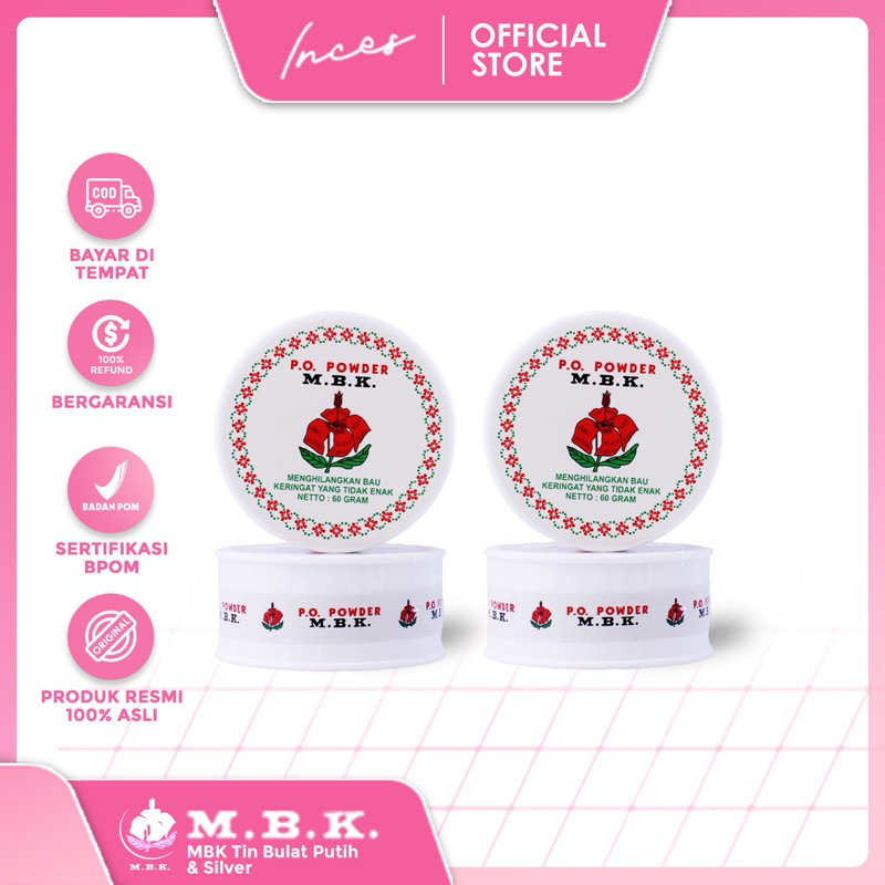 Jual 𝓲𝓷𝓬𝓮𝓼 - MBK Tin Bulat Putih & SIlver | Shopee Indonesia