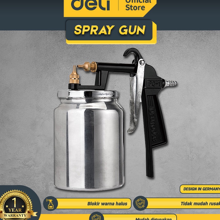 Jual Deli Spray Mesin Semprot Cat Kapasitas ml Alat Perkakas DLPQ1 ...