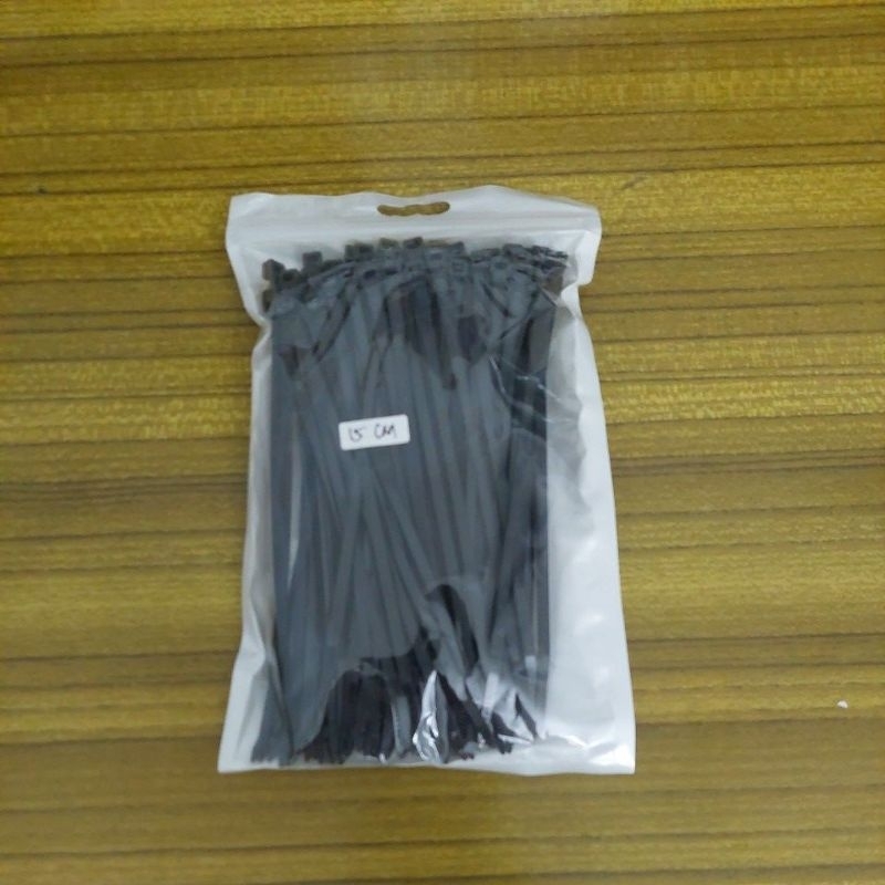 Jual Cable Ties Hitam 15 cm (100's) | Shopee Indonesia
