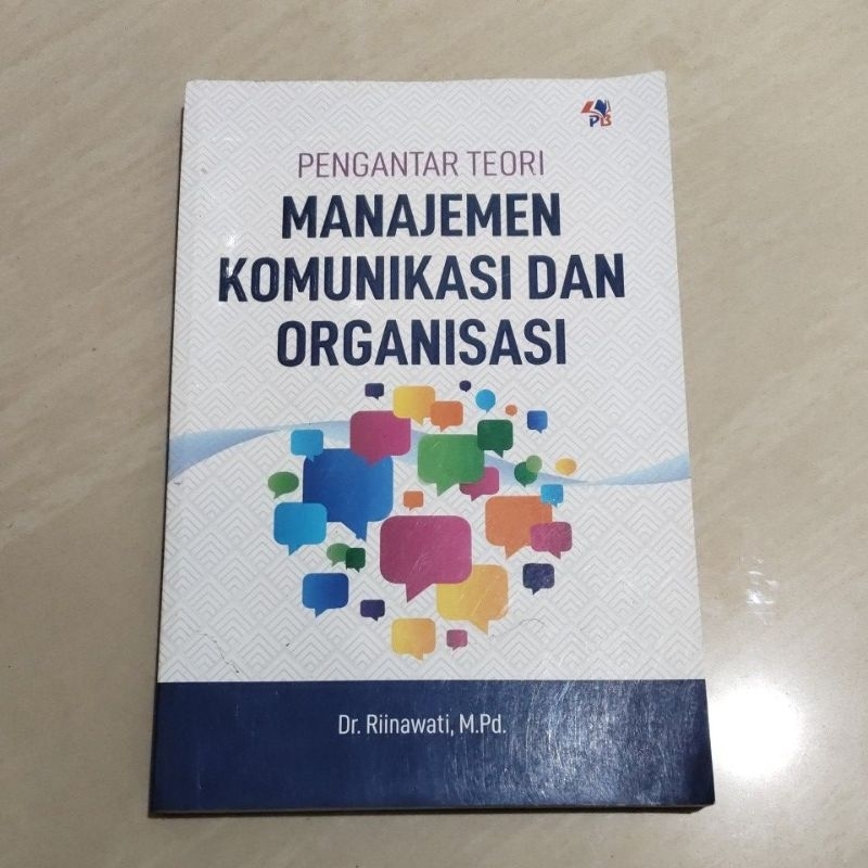 Jual BUKU PENGANTAR TEORI MANAJEMEN KOMUNIKASI DAN ORGANISASI PENERBIT PUSTAKA BARU PRESS ...