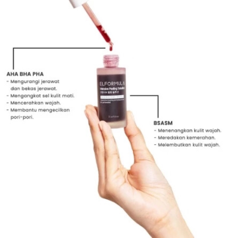 Jual ELFORMULA intensive Peeling solution For Exfoliating AHA BHA PHA ...