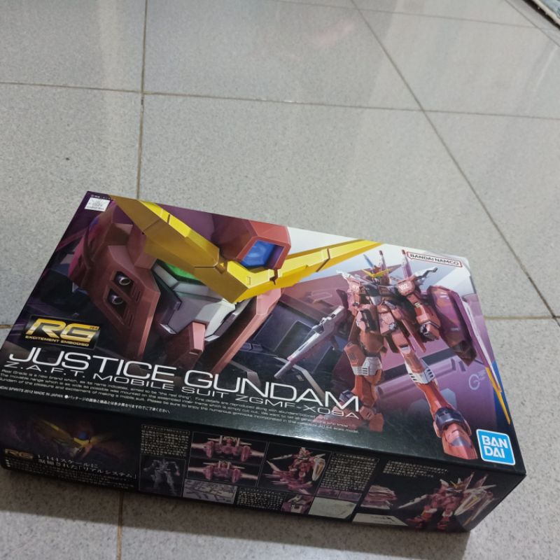 Jual Rg Justice Gundam Bandai | Shopee Indonesia