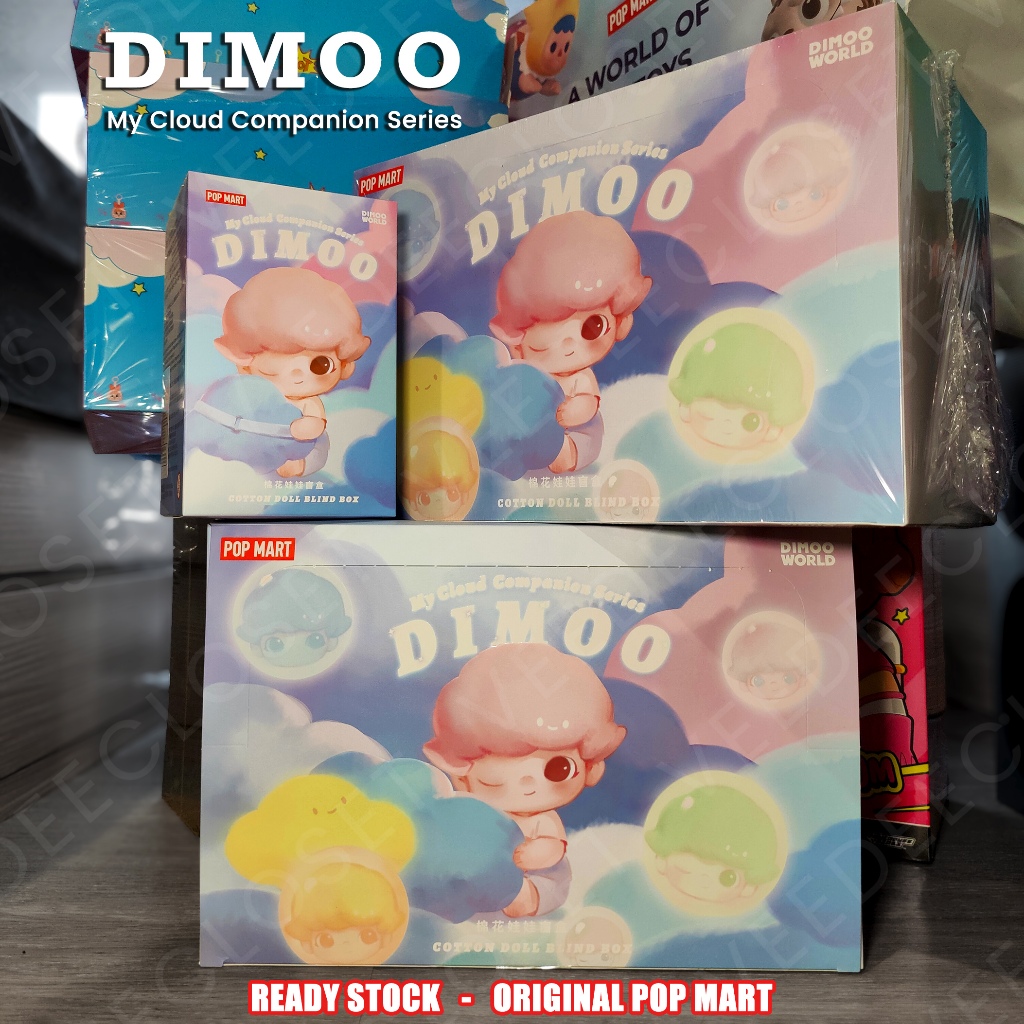 Jual POP MART DIMOO My Cloud Companion Series Cotton Doll Blind Box ...