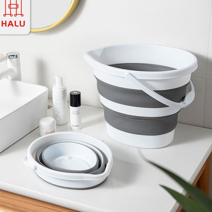 Jual HALU Ember Lipat Poe 5L 1L Ember Lipat Pancing Travel Baskom Wadah ...