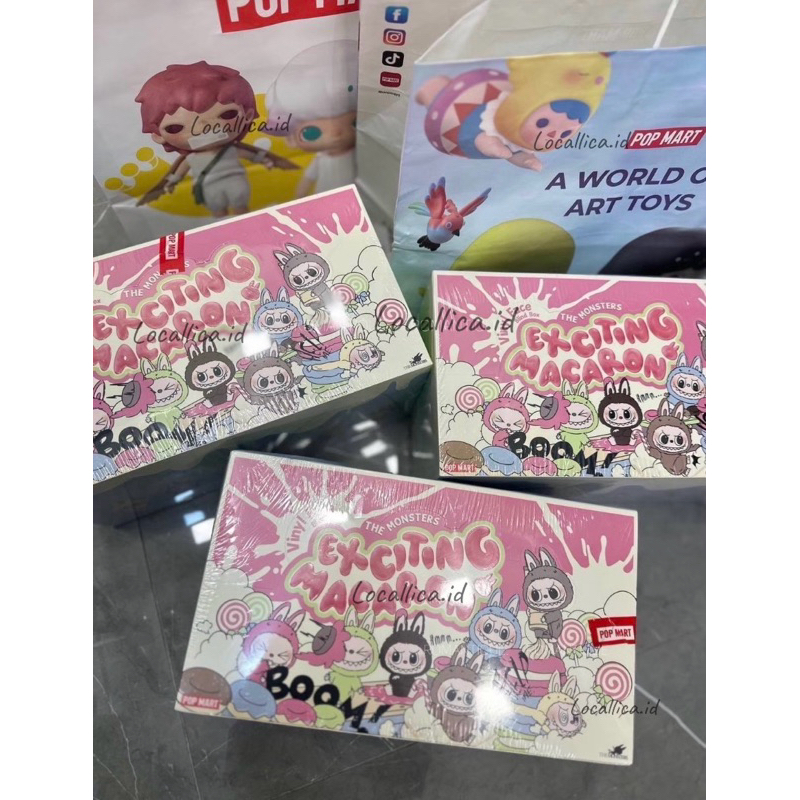 Jual LABUBU VOL 1 MACARON BLIND BOX | Shopee Indonesia