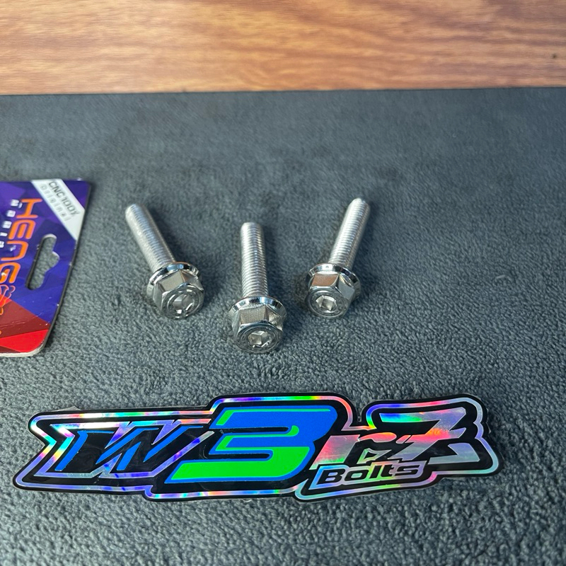 Jual Baut probolt stainless hexa 2 key M8 x 40 drat 12 panjang 4 cm hexagon stainless 2 kunci ...