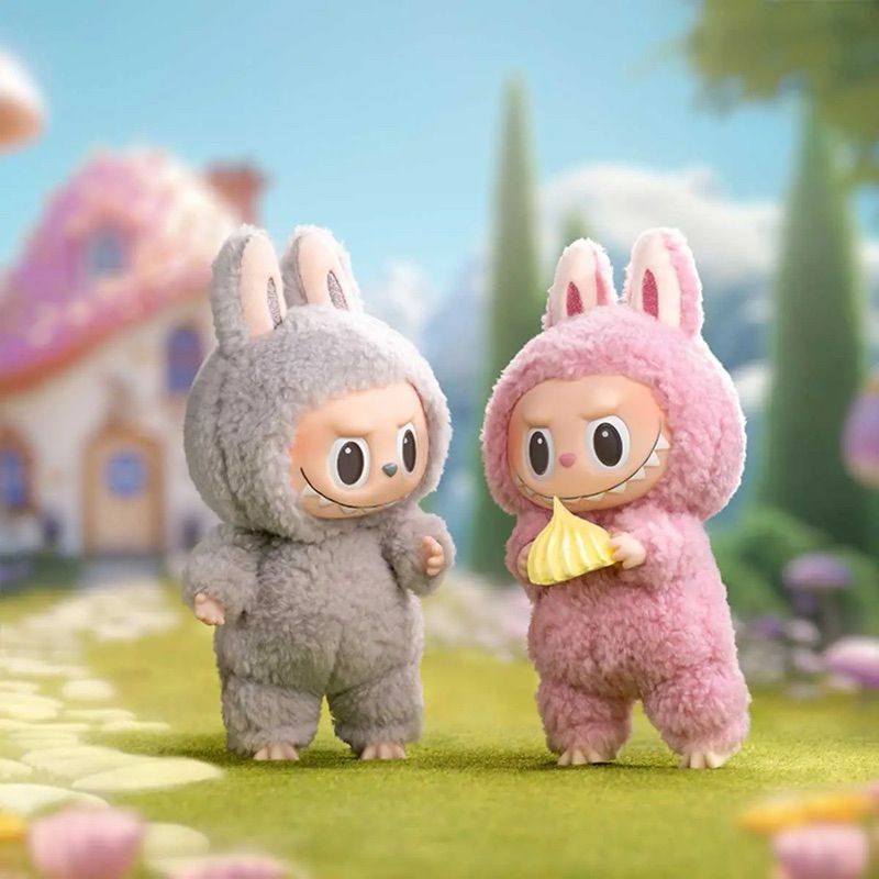 Jual Boneka labubu the monster exiting macaron viral saize L tinggi ...