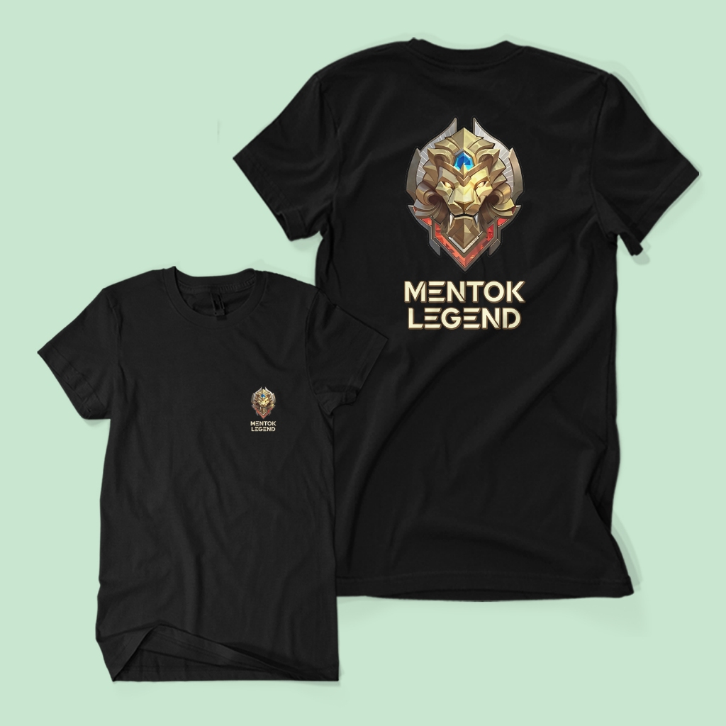 Jual Baju Kaos Mobile Legends MENTOK LEGEND - T Shirt Sablon Game Gamer Gaming Moba Keren Unisex ...