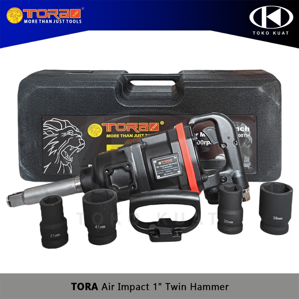 Jual Air Impact 1" TORA Twin Hammer Impek Angin Kompresor 1 Inch ...