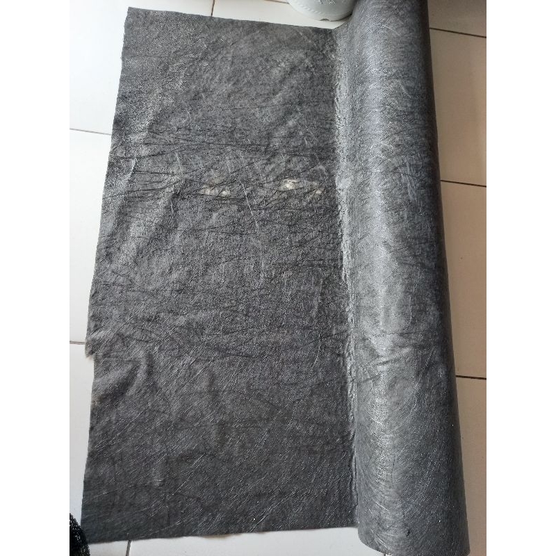 Jual geotextile non woven 150gr abu-abu untuk alas batu taman,jalan dan ...