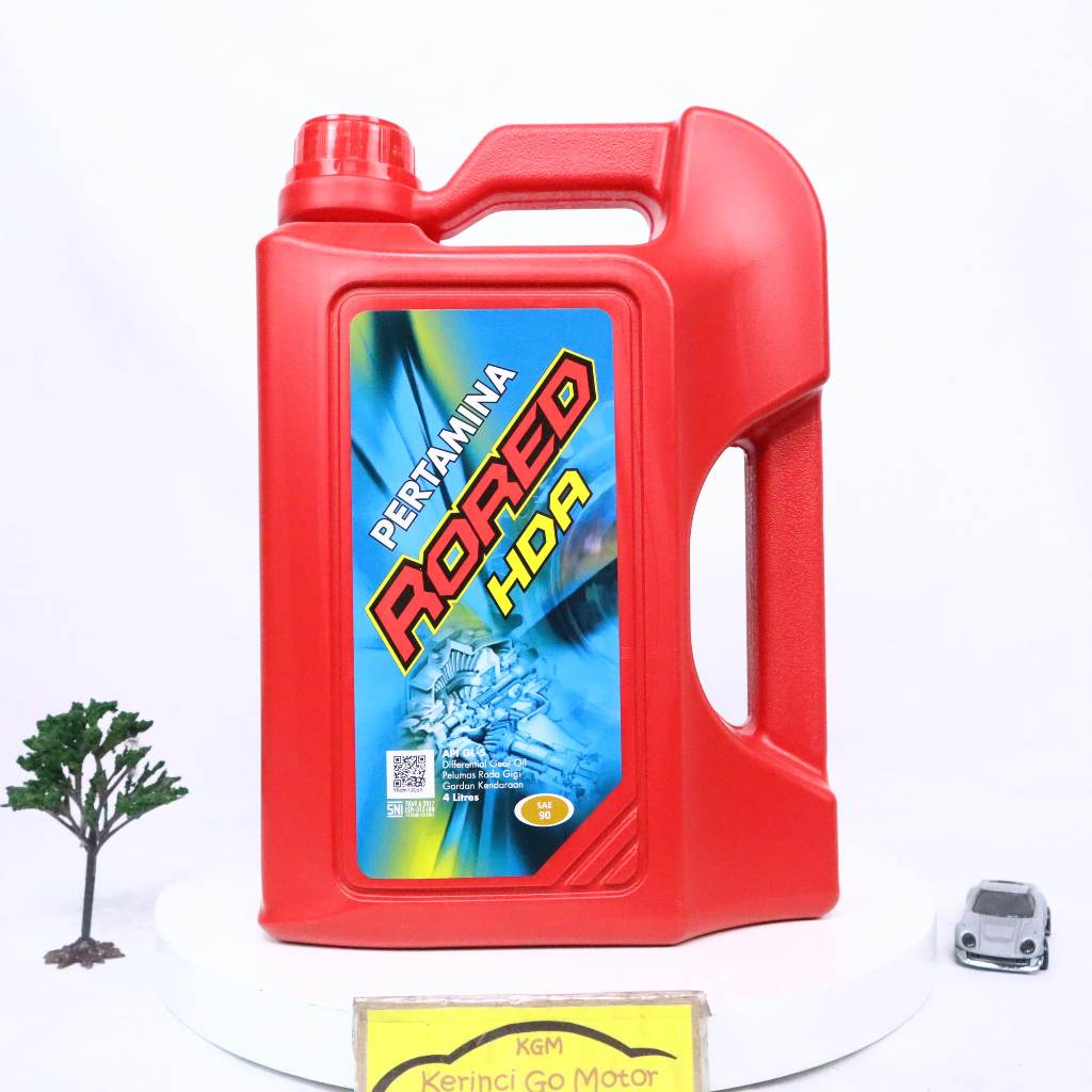 Jual Pertamina Rored HDA SAE 90 4 Liter API GL-5 Oli Transmisi Manual ...