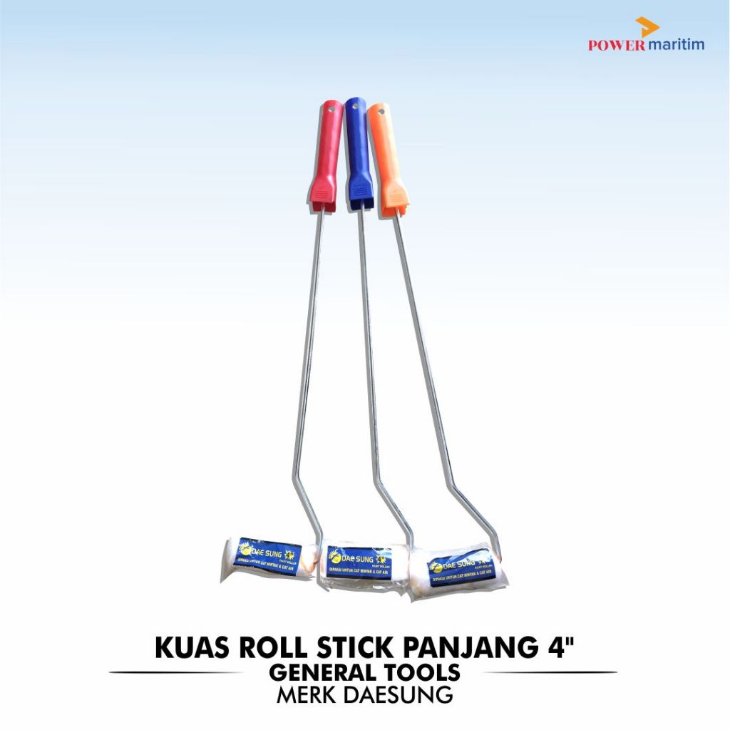Jual Kuas Stick Roll Cat Gagang Panjang Merk Daesung Ukuran 4'' Stik ...