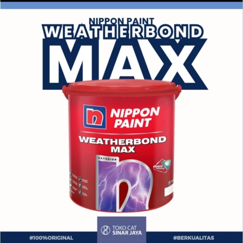 Jual Nippon Weatherbond Max 2.5L Dolphin Grey | Shopee Indonesia