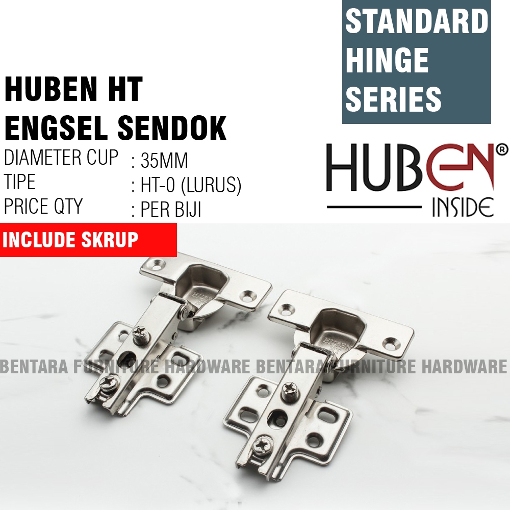 Jual HUBEN HT-L4 35 MM ENGSEL SENDOK STANDAR- HT-0 HT-8 HT-16 LURUS SETENGAH FULL BUNGKUK ...