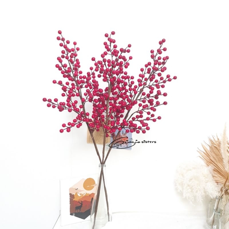 Jual Artificial Berries PREMIUM | Artificial Berry | Artificial Cherry ...