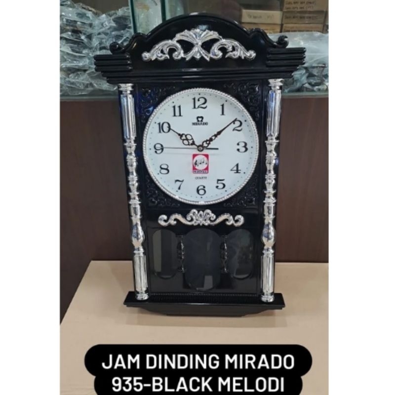 Jual JAM DINDING MIRADO MELODY 935 ( TIAP JAM BUNYI ) | Shopee Indonesia