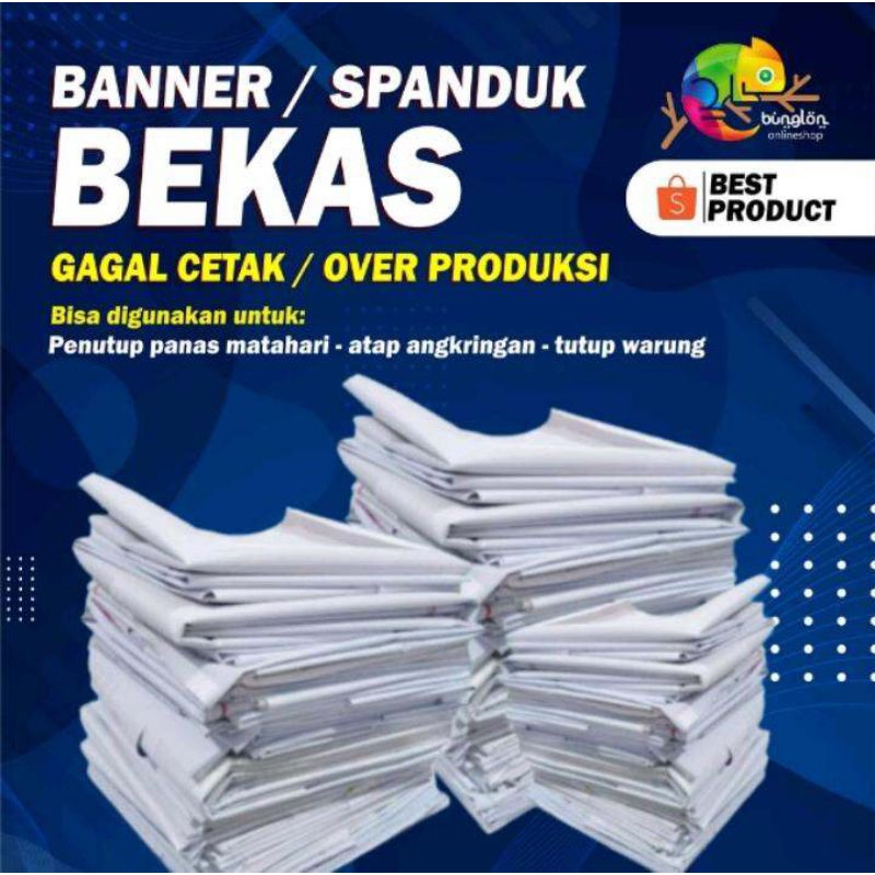 Jual BANNER ATAU SPANDUK BALIHO POLOS LEBAR 3 METER | Shopee Indonesia