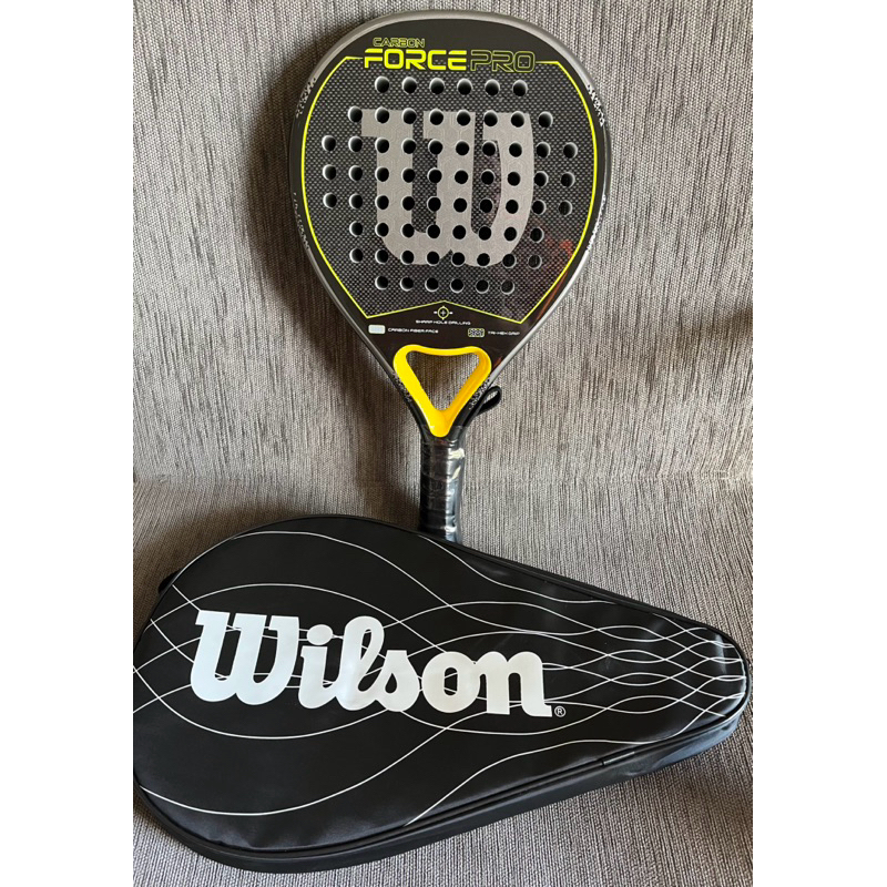 Jual Padel Racket - WILSON CARBON FORCE PRO (Free Racket Bag) | Shopee ...