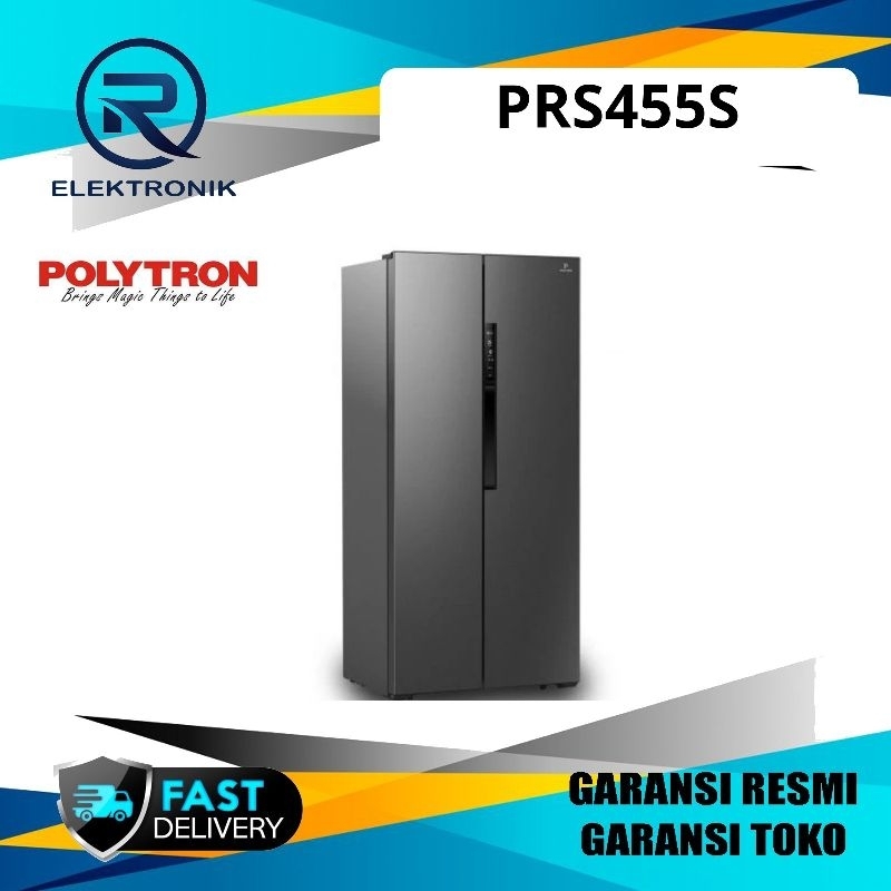 Jual Polytron PRS455S Kulkas Side by Side 450 L Inverter PRS455S ...