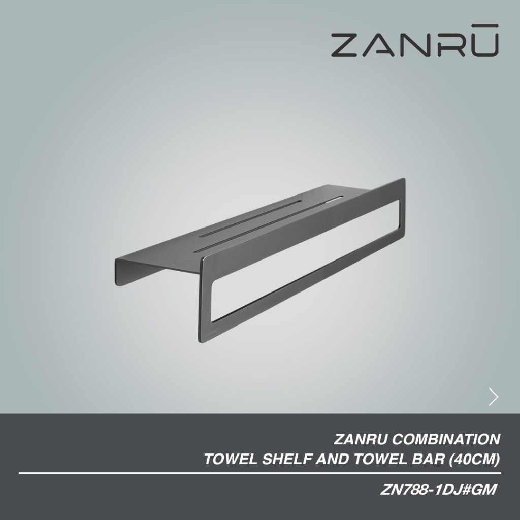 Jual ZANRU Multifunctional Shelf ZN788-1DJ | Gantungan Handuk ...