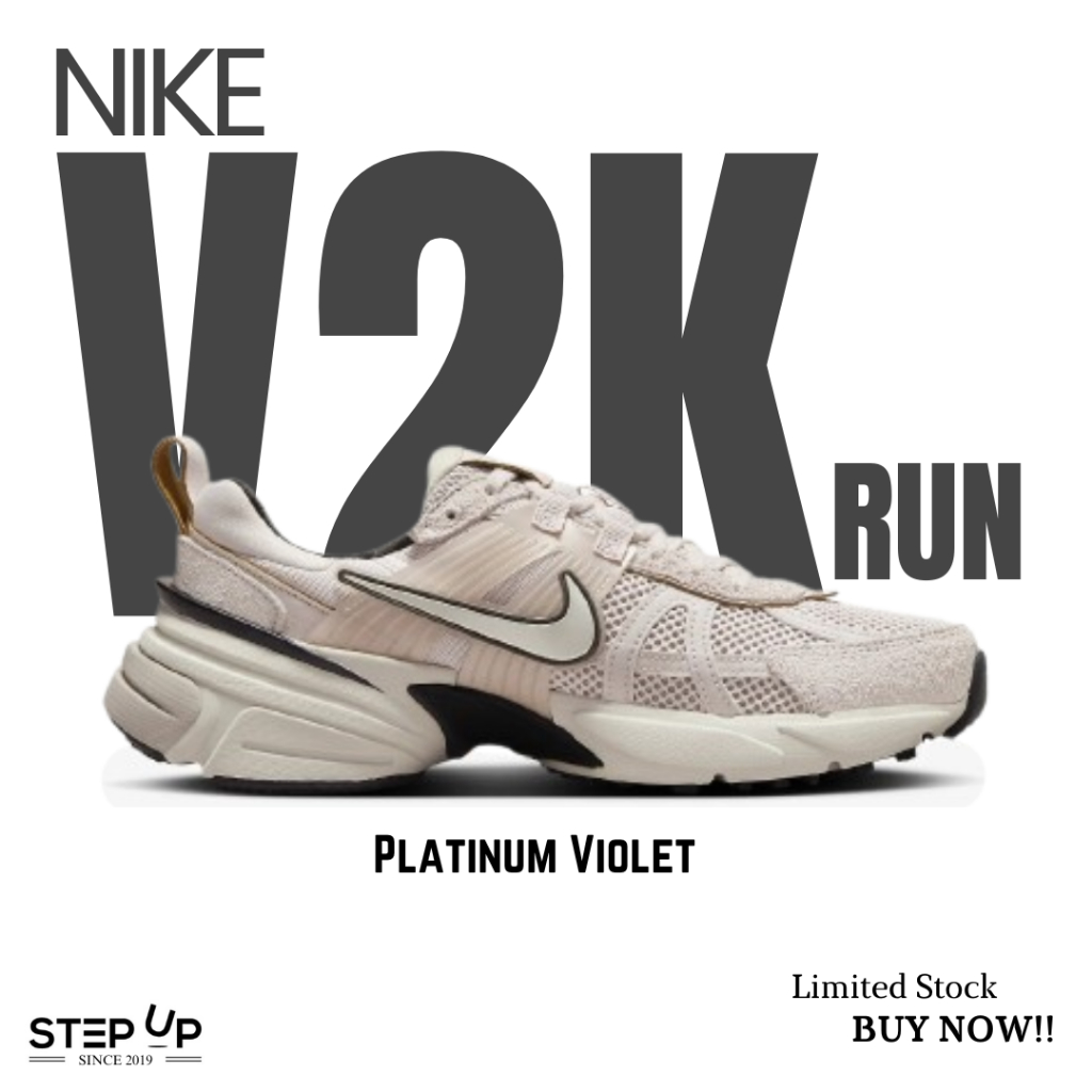 Jual Sepatu Running Nike V2K Run Platinum Violet BNIB 100% Authentic ...