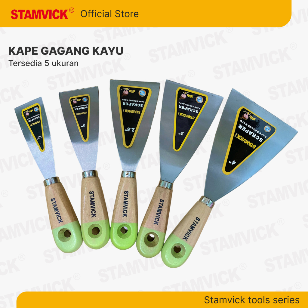Jual Kape Gagang Kayu Kilap Stamvick / Kapi Cat / Scraper / Kape Tembok ...