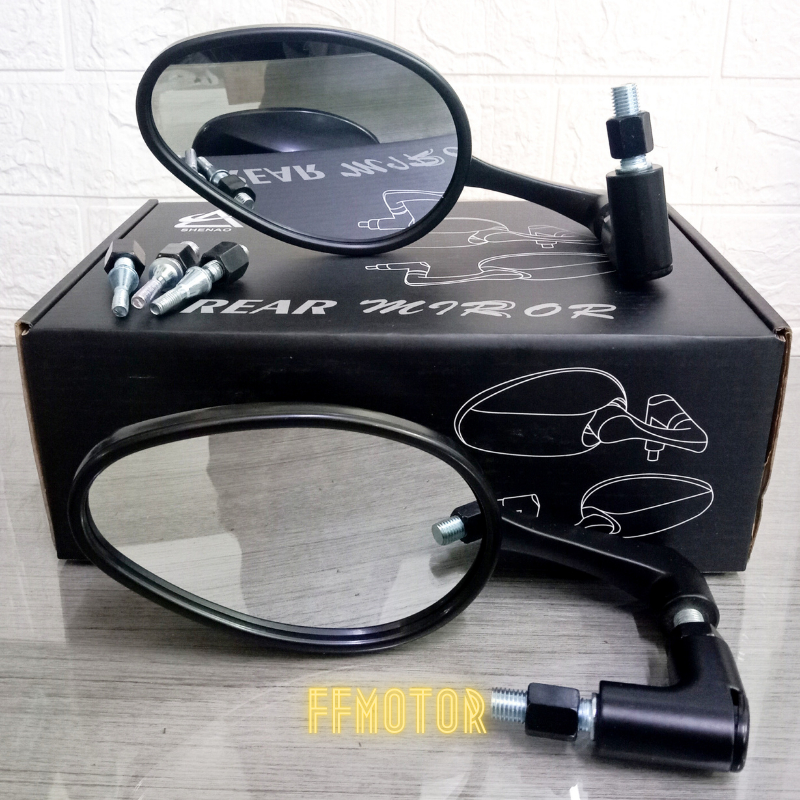 Jual Spion Oval Napoleon Jumbo Full CNC Style Rear Mirror Motor Nmax ...