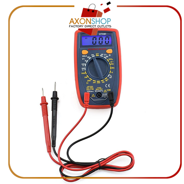 Jual Backlight Pocket Size AC DC Voltage Multi Tester AVO meter DT-33D ...