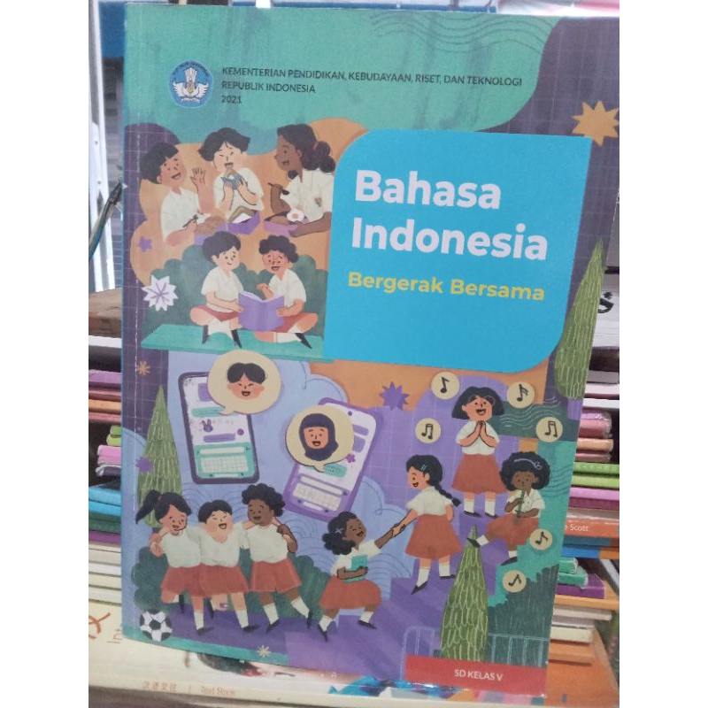 Jual Bahasa Indonesia/ bergerak bersama SD kelas V 5 tahun 2021 Kurikulum Merdeka | Shopee Indonesia