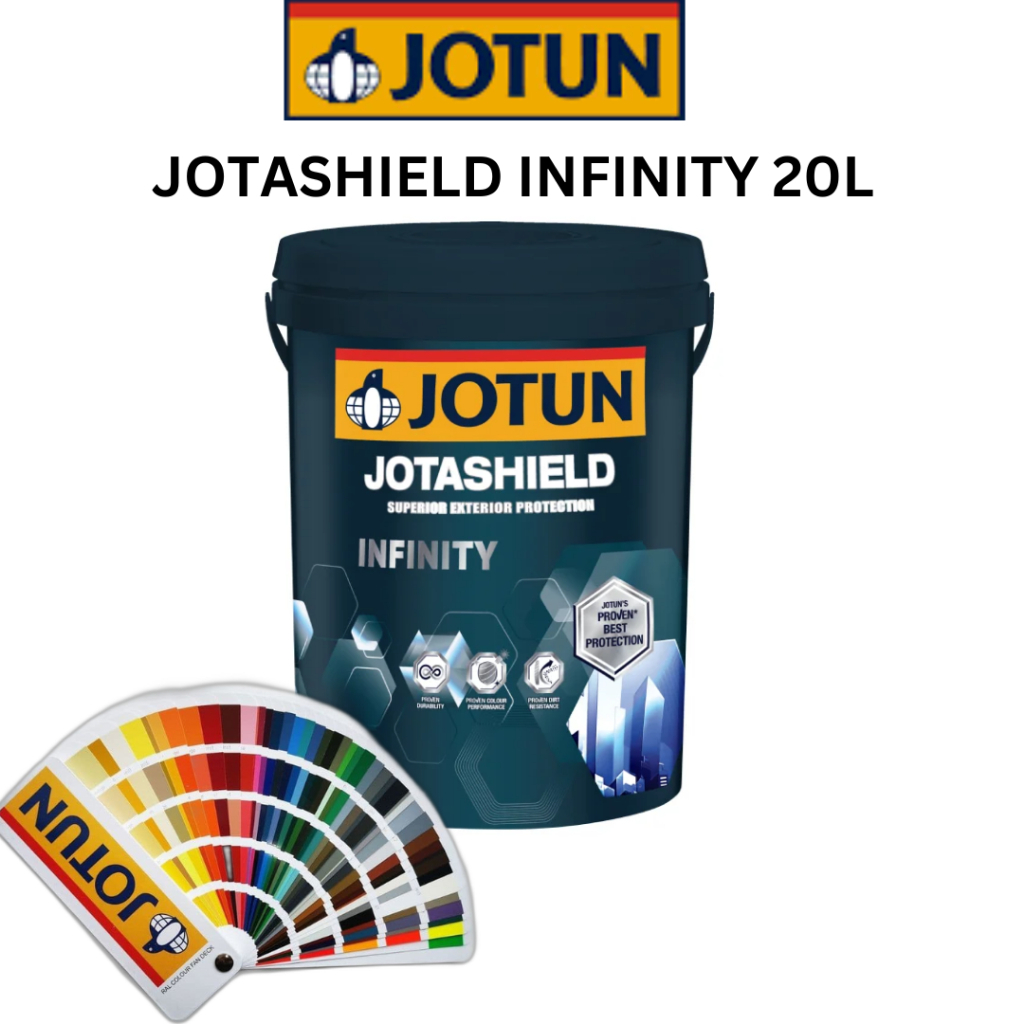 Jual JOTUN JOTASHIELD INFINITY/PREMIUM EXTERIOR KEMASAN 20L | Shopee Indonesia