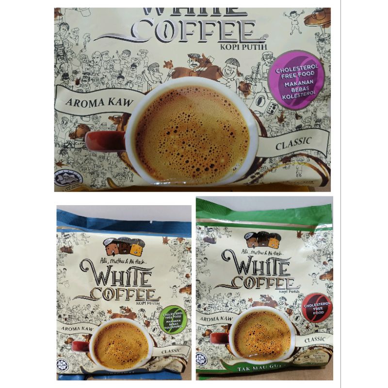 Jual Ali Muthu Ah hock white coffee Biarlah Real | Shopee Indonesia