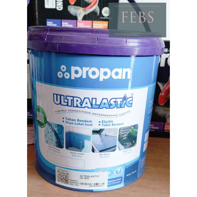 Jual PROPAN Ultralastic UL 920 Semen Waterproofing Anti Bocor 5Kg Set ...