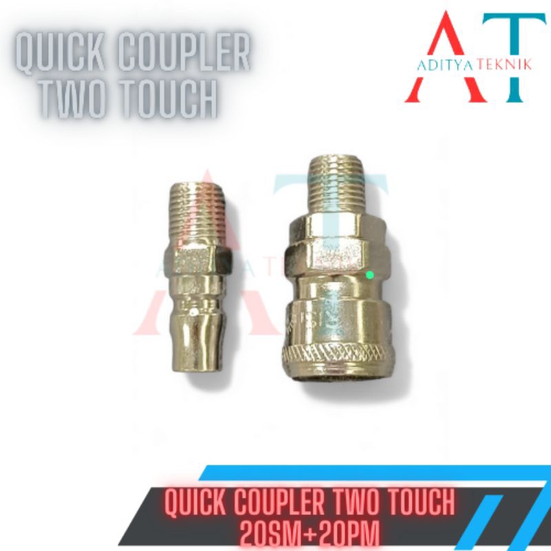 Jual quick coupler JAPAN TYPE QUIC COUPLER TWO TOUCH Quick Coupler hand ...